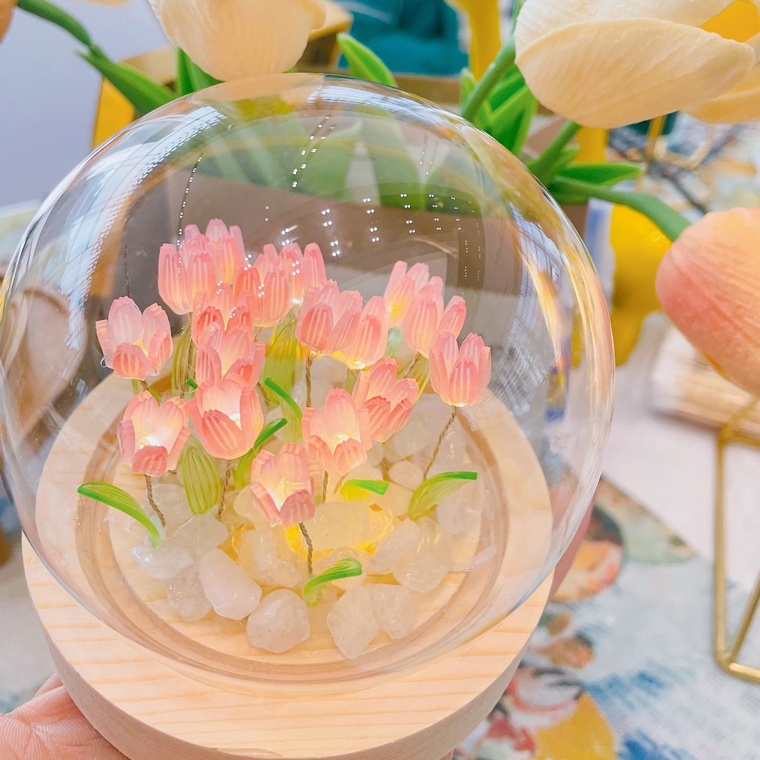 品蔚生活家｜郁金香小夜灯diy